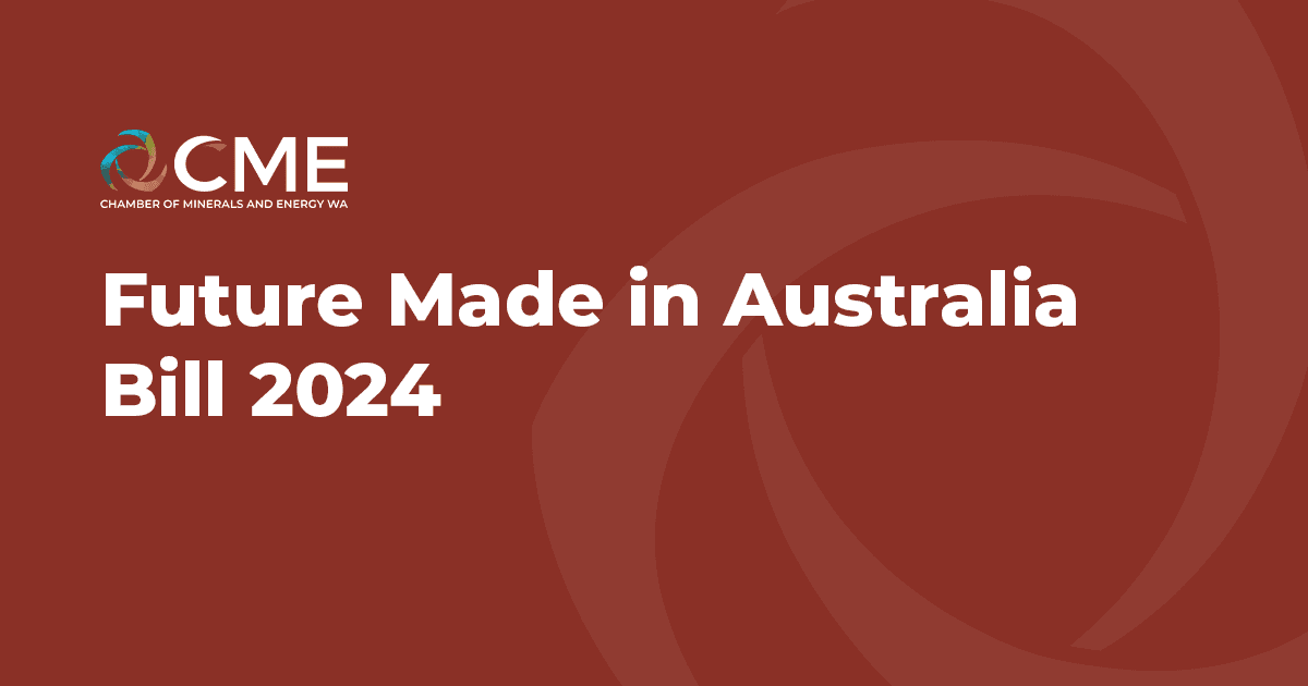 Future Made in Australia Bill 2024 - CMEWA