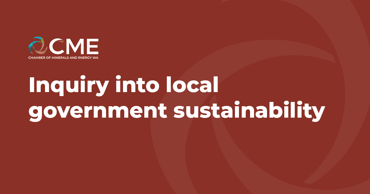 Inquiry into local government sustainability - CMEWA