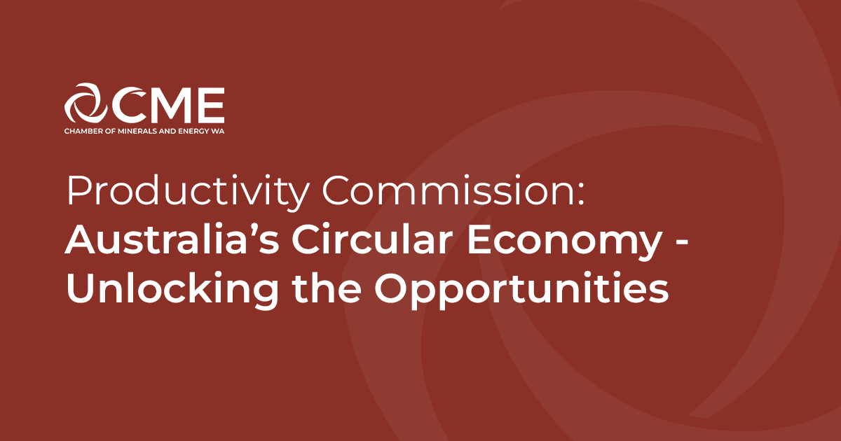 Productivity Commission: Australia’s Circular Economy - Unlocking the ...