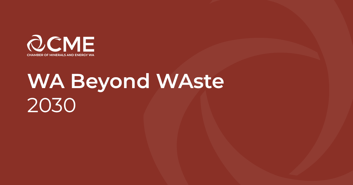 WA Beyond WAste 2030 - CMEWA